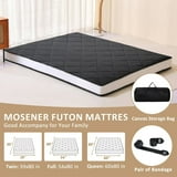 NAIZEA Portable Style Japanese Floor Mattress, Extra Thick Memory Foam ...