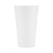 AMZ Empire 24 Oz Foam Cups With Lids, Insulated Styrofoam Disposable ...