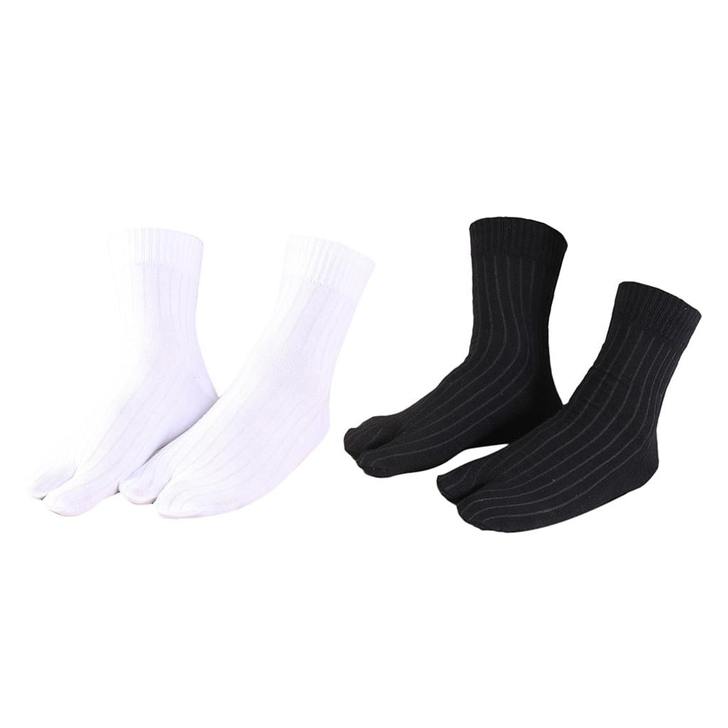 Click here for Beloving Men Women 2 Pairs Cotton Crew 2 Toe Socks... prices