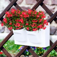 Sun Joe Deco Joe Adjustable Flower Box Holder in Black - Walmart.com