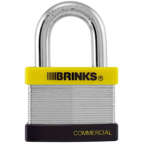 Brinks ProMax 60mm Commercial Laminated Steel Padlock - Walmart.com