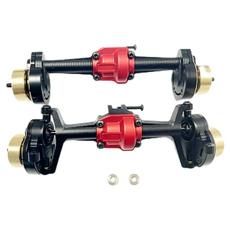 Xinxinyy 2pieces Alloy CR18P Portal Axles For Hobby Plus 1/18 CR18P ...