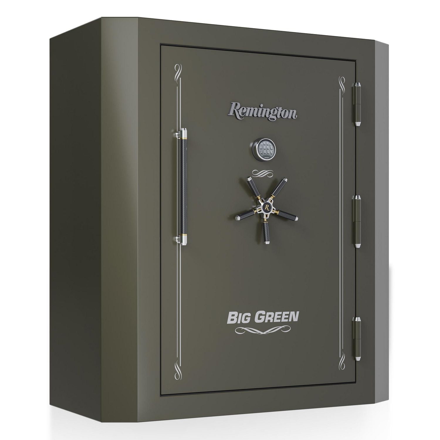 Remington BIG GREEN Gun Safe 65" Tall, Big Security Safe With ...