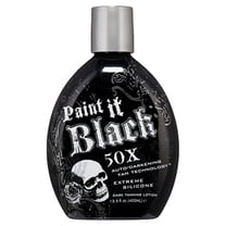 Millennium Tanning PAINT IT BLACK 50X - Extreme Dark Tanning Lotion ...