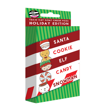 Santa Cookie Elf Candy Snowman Card Game Goat Cheese Pizza Pizza ...