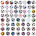 LINMOUA 50PCS Soccer Stickers for Scrapbooking, Motivational Vinyl ...