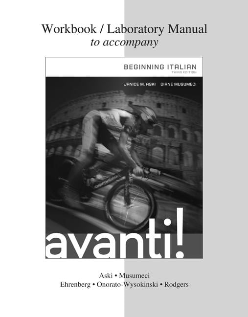 Avanti italian textbook chapter 1 vocab - fecolaviation