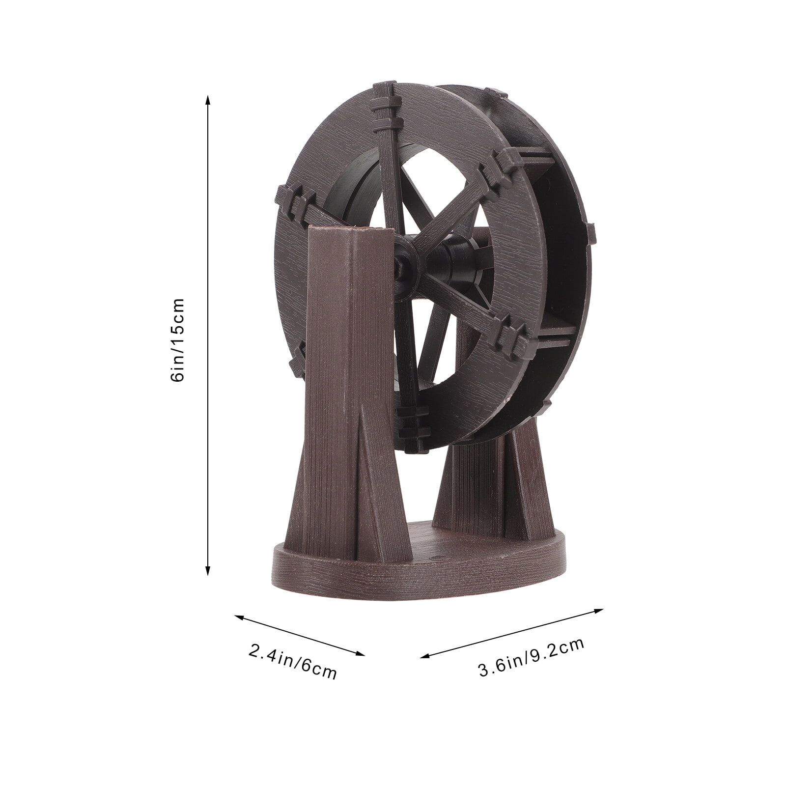 DIY Waterfall Fountain Accessory Water Wheel Fountain Scene Layout ...