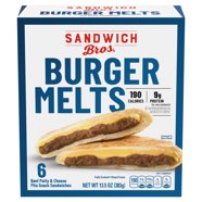 Fast Bites Frozen Snacks Food - Convenient Cheeseburger with Bun ...