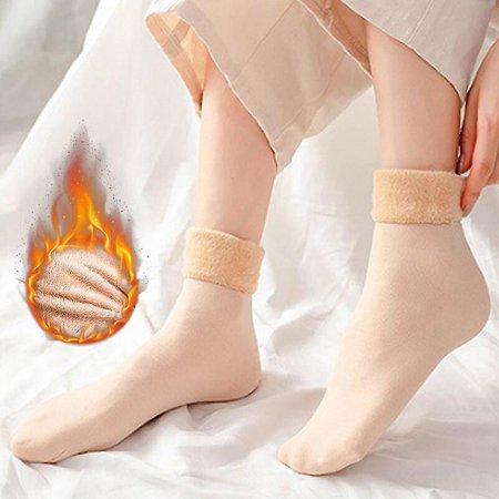 Winter Woman Pantyhose Translucent Wool Sock Pants Winter Stocking ...