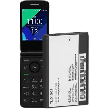 Alcatel OEM Rechargeable Battery, 3.7V, 1350mAh, Model TLi013C1, Black ...