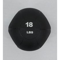 PowerFit Dual Grip Rubber Medicine Balls 18lb - Walmart Business Supplies