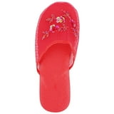 Lavra Women’s Mesh Sequin Slippers Beaded Chinese Floral Slide Sandals ...