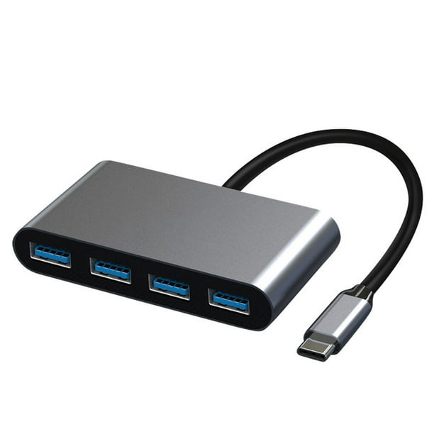 facefd 4-in-1 Type-c to USB Keyboard Mouse U-disk Hub USB-C Converter ...