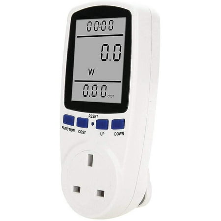 Digital Power Monitor Meter, Power Meter Plug, Saving Energy Watt Amp ...