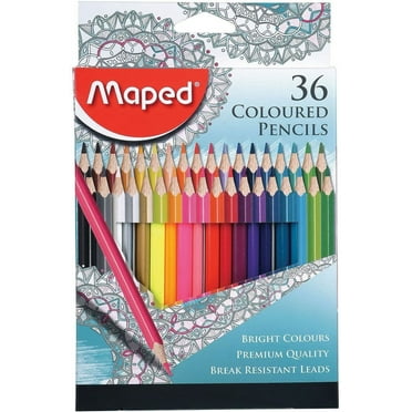 Maped Color'Peps Colored Pencil Set, 48-Pencils - Walmart.com