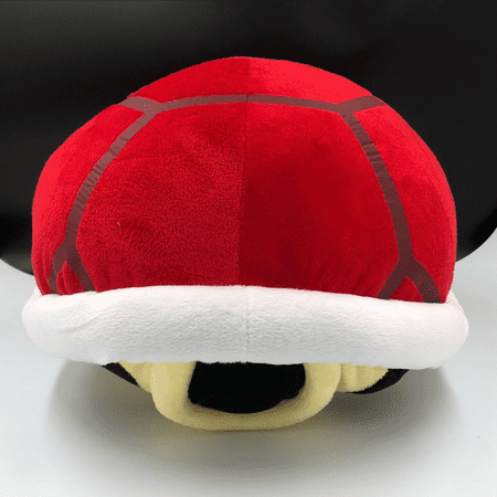 JOYWE Red Shell Mega Plush Toy, Super Mario Golden Classic Turtle Shell ...