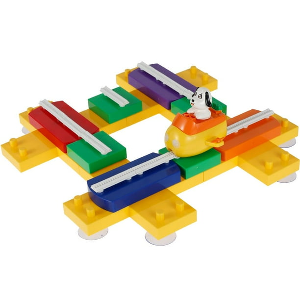 36/82pcs Building Block Track 2 Speeds DIY Race Car Track for Improving ...