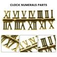Homena MCDFL DIY 3d Wall Clock Numbers For Hours Arabic Roman Numerals ...