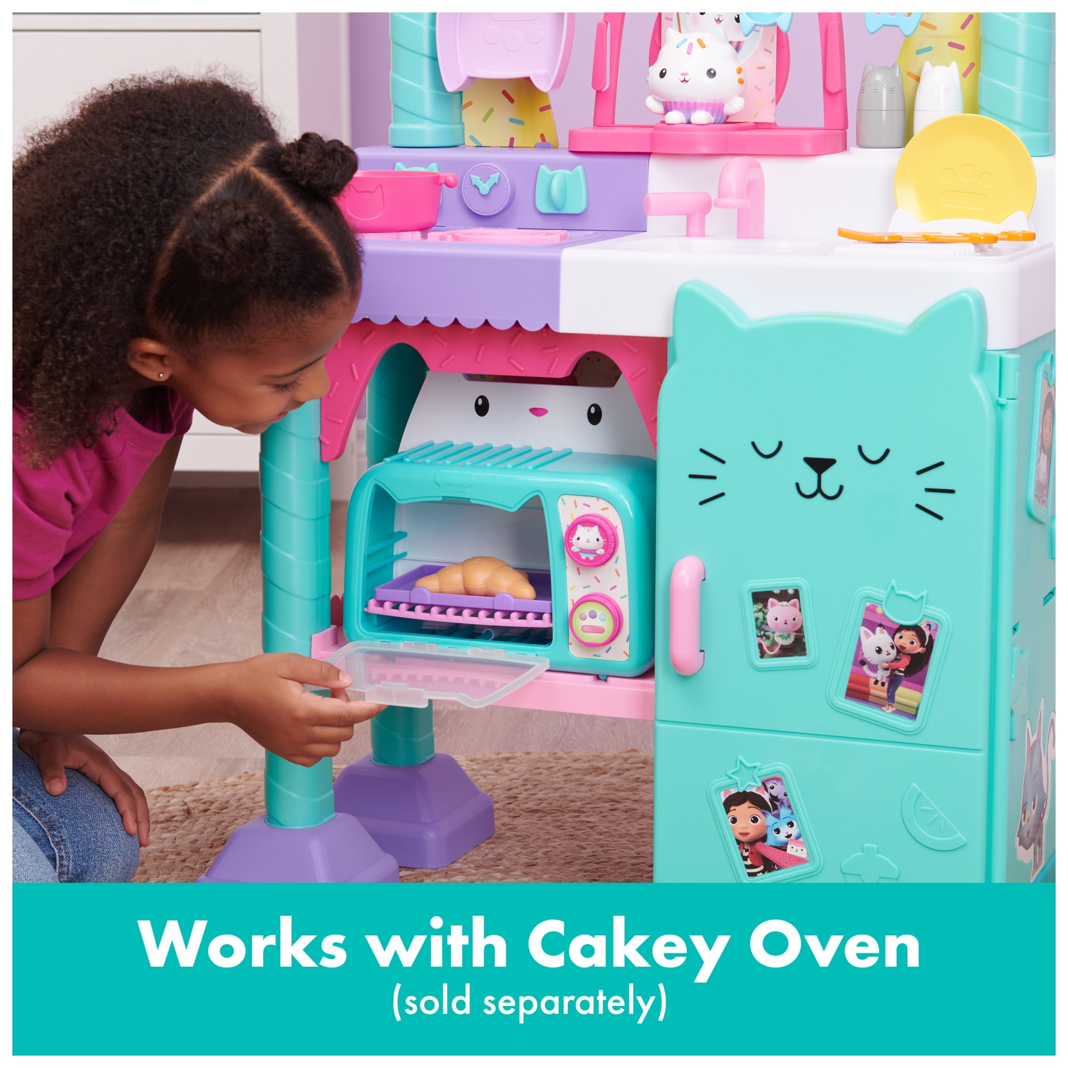 Gabby’s Dollhouse, Cakey Play Kitchen Set, for Philippines | Ubuy