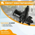 PANGOLIN Power Steering Gear Boxes 27-7539 Fit for 1988-2002 Chevrolet ...