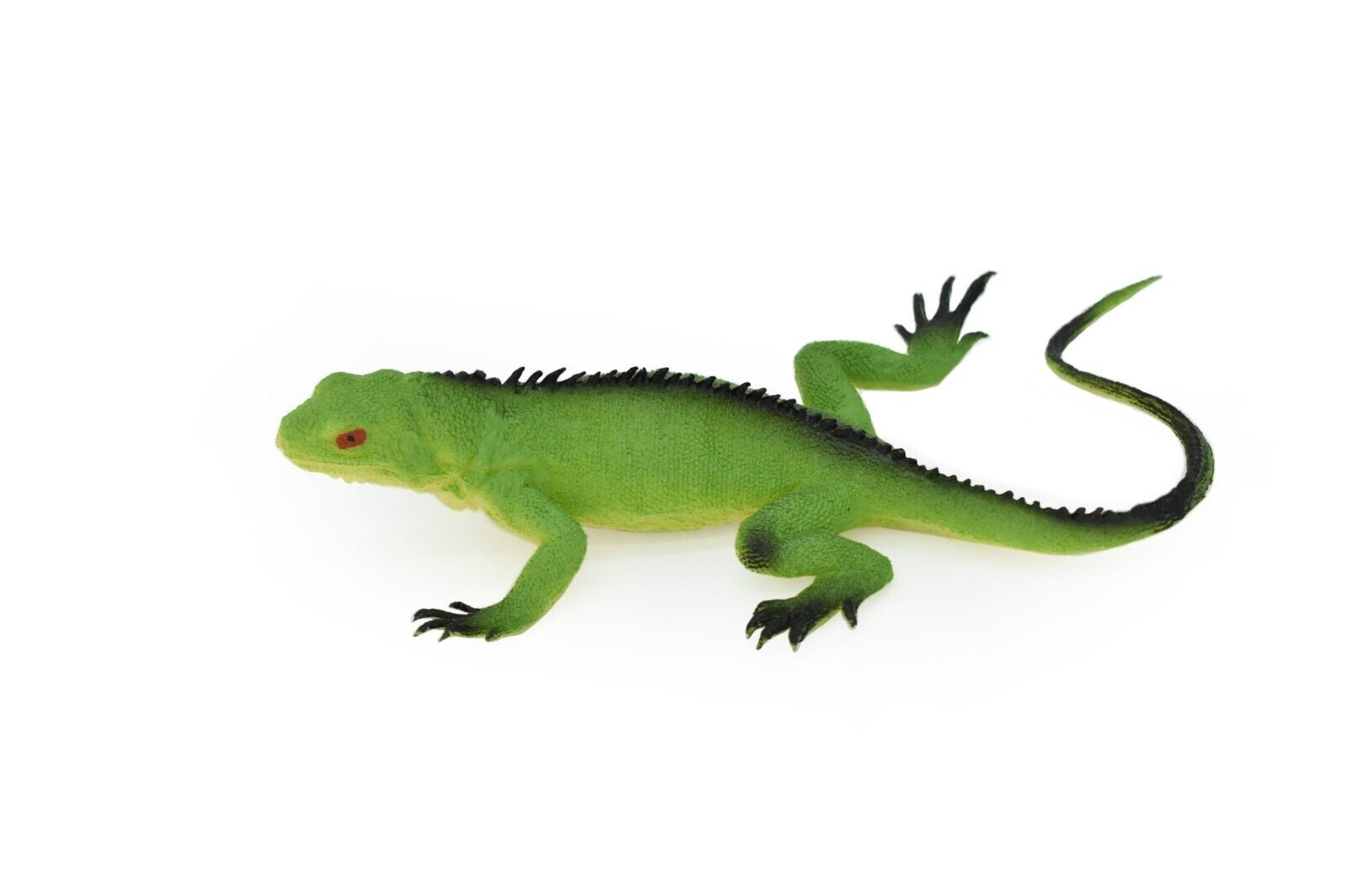Lizard, Green Forest Lizard, Reptile, Very Realistic Rubber Figure ...