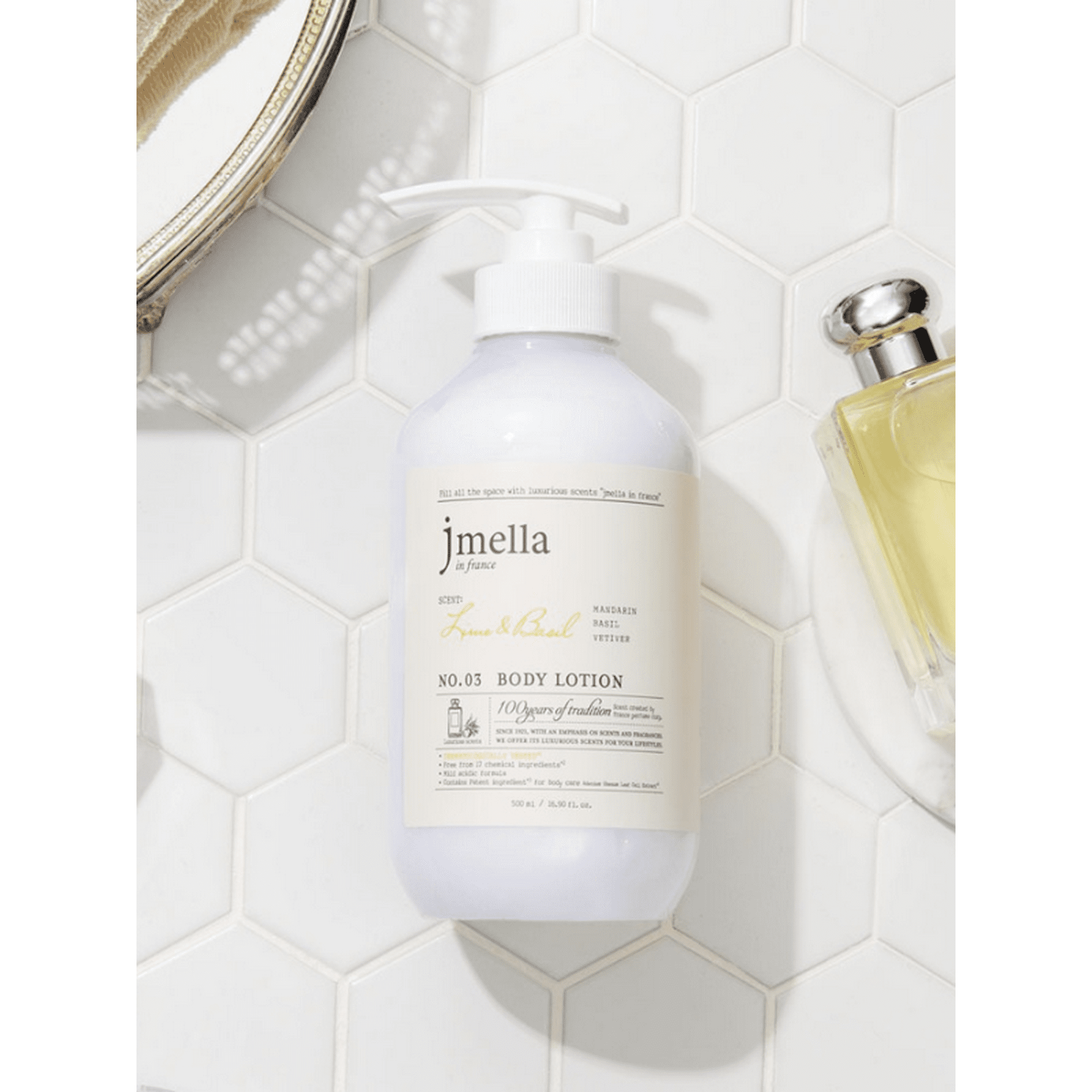 Click here for Jmella In France Lime & Basil Body Lotion 500ml 50... prices