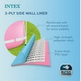 INTEX Quick Set Up 8ft x 30in Metal Frame Above Ground Swimming Pool ...