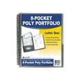 C-Line, CLI33081, 8-Pocket Spiral-bound Poly Portfolio, 1 Each, Smoke ...