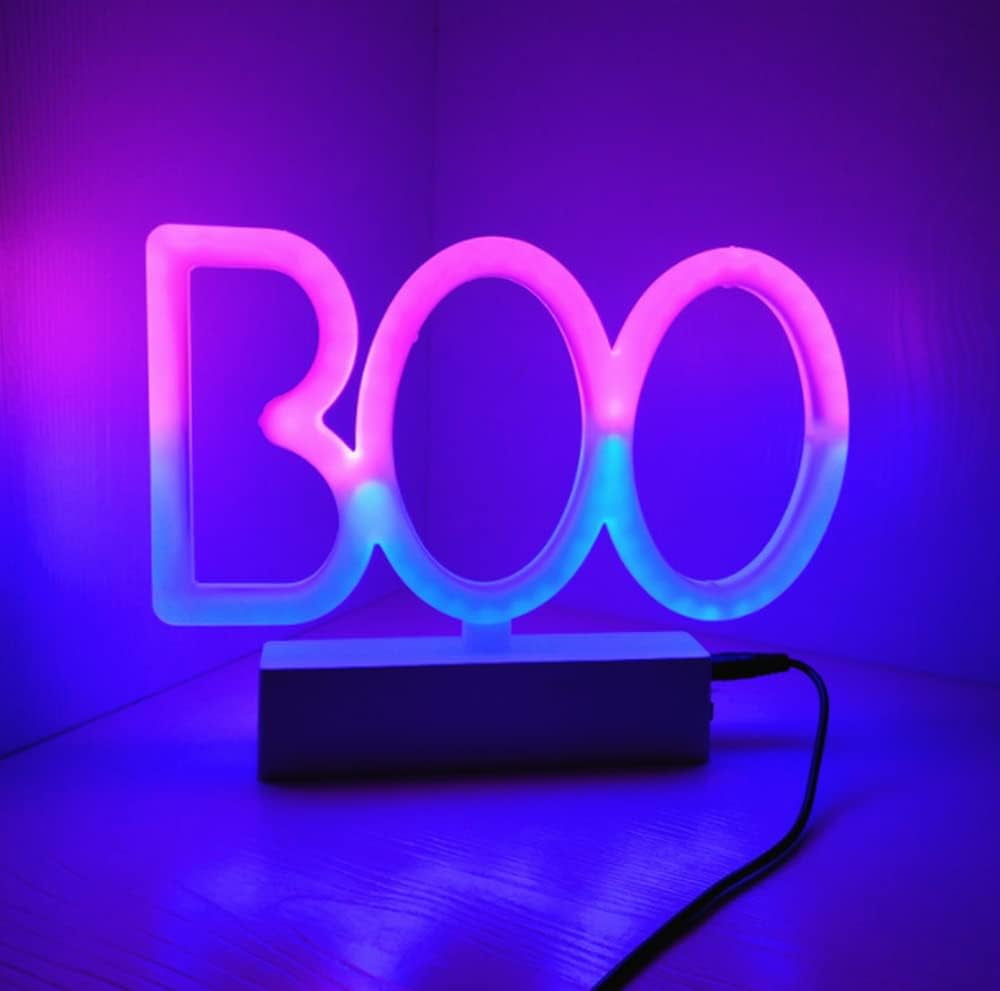 LINLIN Neon Night Light, LED Neon Signs Night Light Neon Lights Neon ...