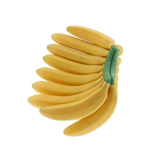 15pc/set Realistic Artificial Fruit Fake Bananas Lifelike Artificial Fruits Fake for Display ...