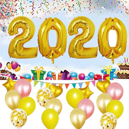 Balloon Digital,2020 Balloons Decorations,Graduation Party Supplies ...