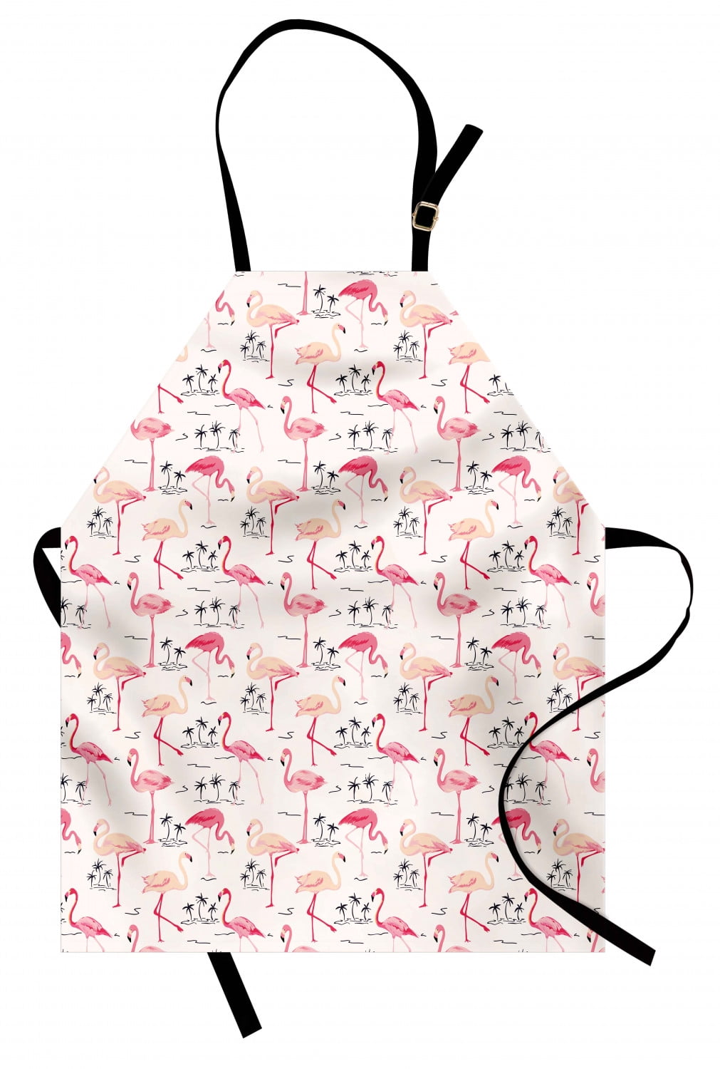 Flamingo Apron Flamingos in Vintage Style Illustration Love and ...