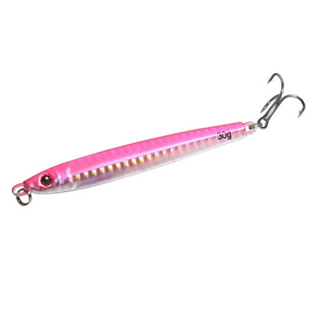 CAROOTU 9cm 30g Metal Casting Lure Casting Jig Metal Slice Fishing ...