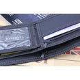 Blue Jean Style Wallet with Long Pocket on Outside Men Woman Billfold A ...