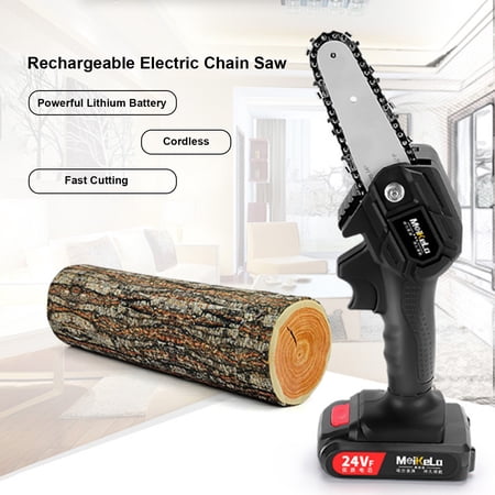 Handheld Electric Chain Saw Mini Portable Pruning Shears Chainsaw ...