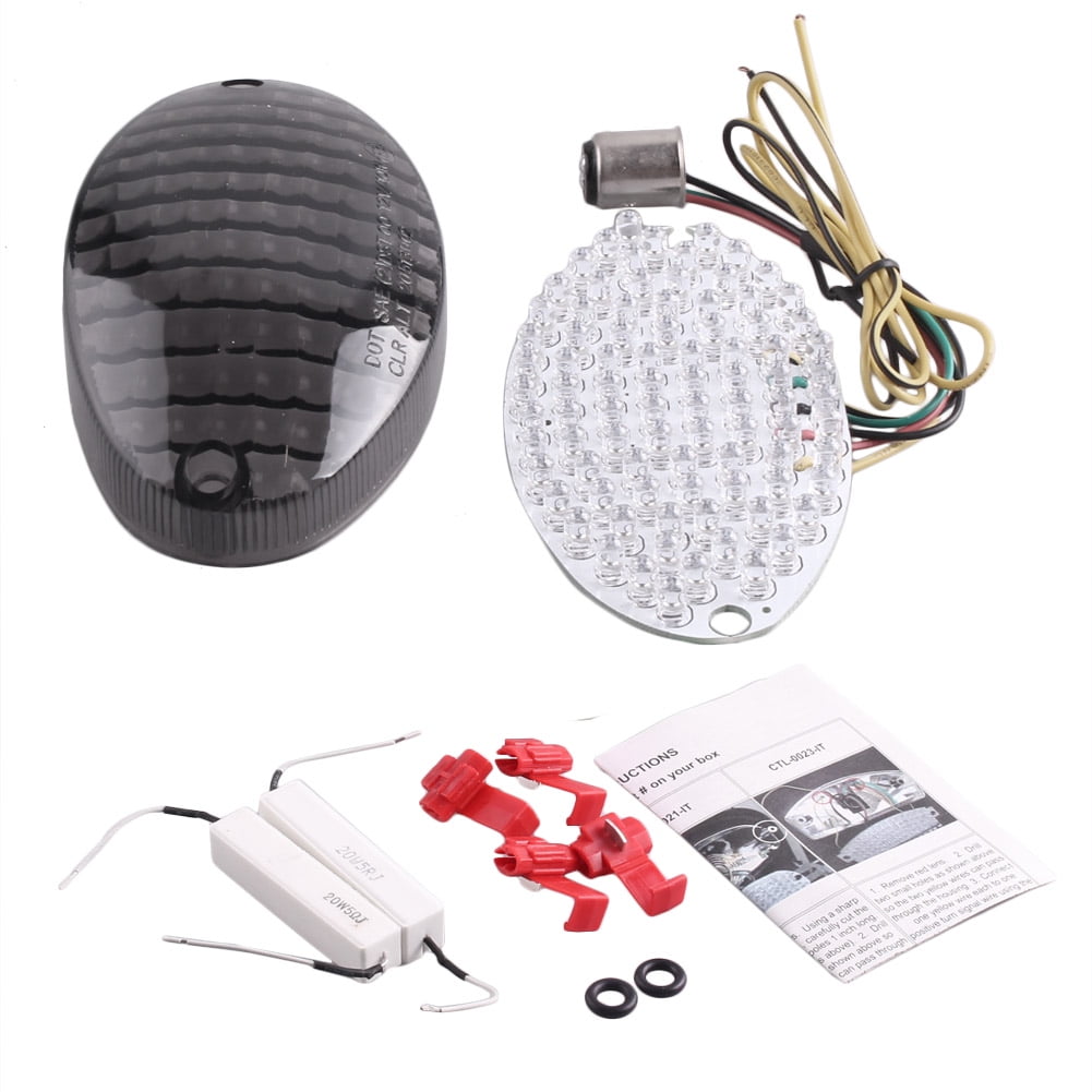 BFY for Buell Blast Firebolt 2002-2003 Smoke LED Tail Light Brake Turn ...