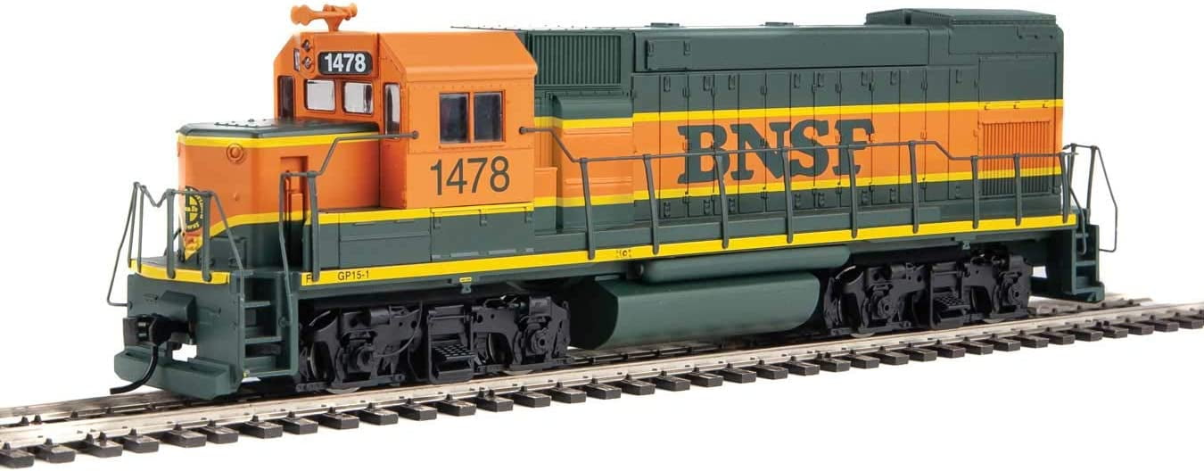 Walthers Trainline HO Scale EMD GP15 Diesel Locomotive BNSF/Heritage 1 ...