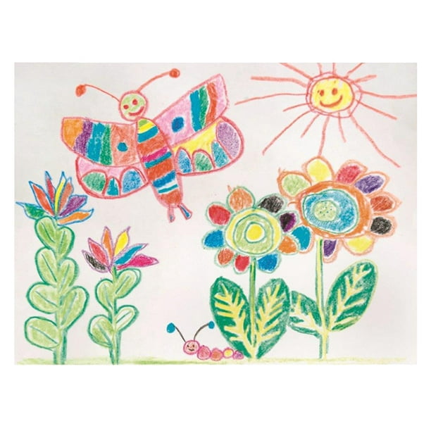 School Smart Value Drawing Paper, 50 lb, 9 x 12 Inches, Soft White ...