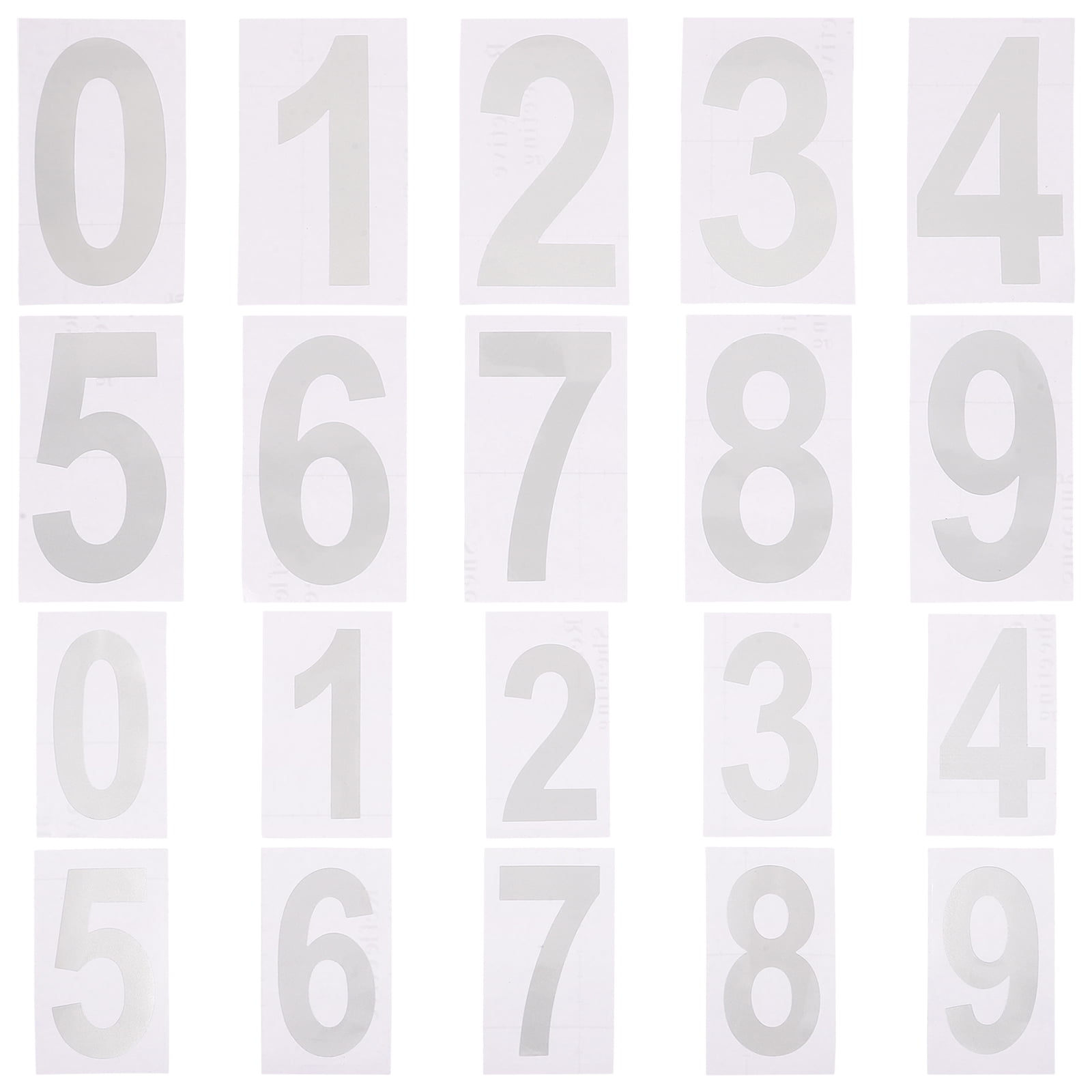 Click here for Etereauty 2 Sets Number Stickers Large Number Stic... prices