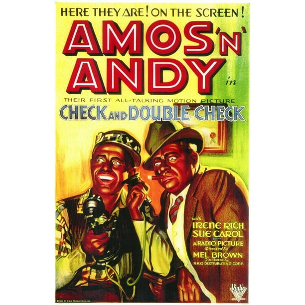 Check and Double Check - movie POSTER (Style A) (11" x 17") (1930 ...