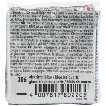 Fimo Effect Polymer Clay 2oz-Translucent Blue - Walmart.com