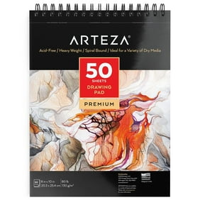 Art1st® Drawing Paper, 12" x 18", Manila - 50 Sheets per pad, 6 pads ...