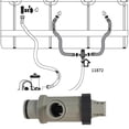 Double Split Hose Plunger Valves Swimming Pool Hose Plunger Valves Hose ...