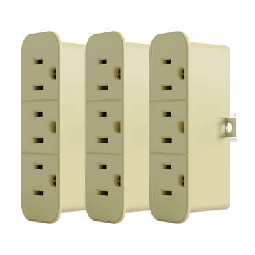 Energizer 4 Packs of 4 Device Fast Charging Multi Plug Wall Outlet ...