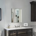 Beveled Mirror, Wall Mirror 18" x 24", Frameless Rectangle Bathroom ...