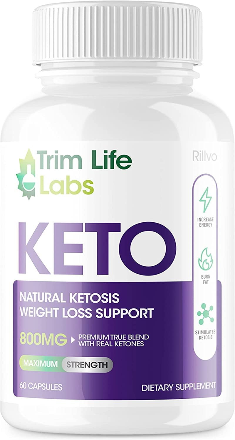 Trim Life Keto Advanced Weight Loss Supplement Ketosis Pills 60 ...