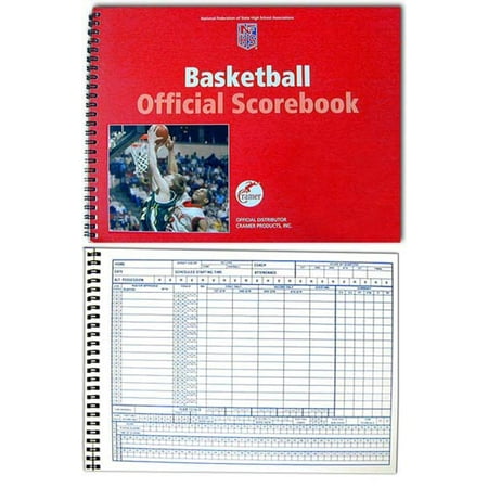 Cramer NFSHSA Scorebooks for Various Sports, Scorebook for Soccer ...