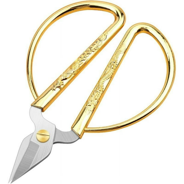 Scissors, Pointed, Super Sharp, Wide Handle, Suitable for Cutting Heavy ...