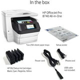 HP OfficeJet Pro 8740 All-in-One Wireless Printer with Scanner and ...